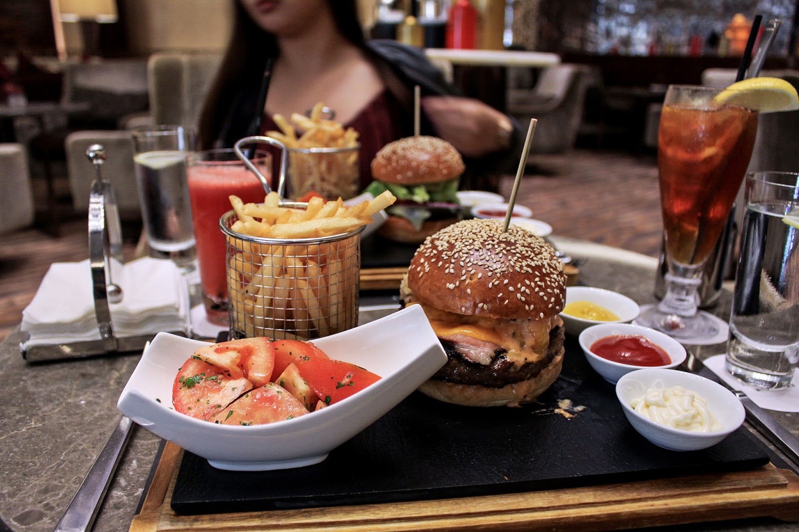 Burgers for Lunch - JW Marriott | Katee Of The Day | Lifestyle Blogger