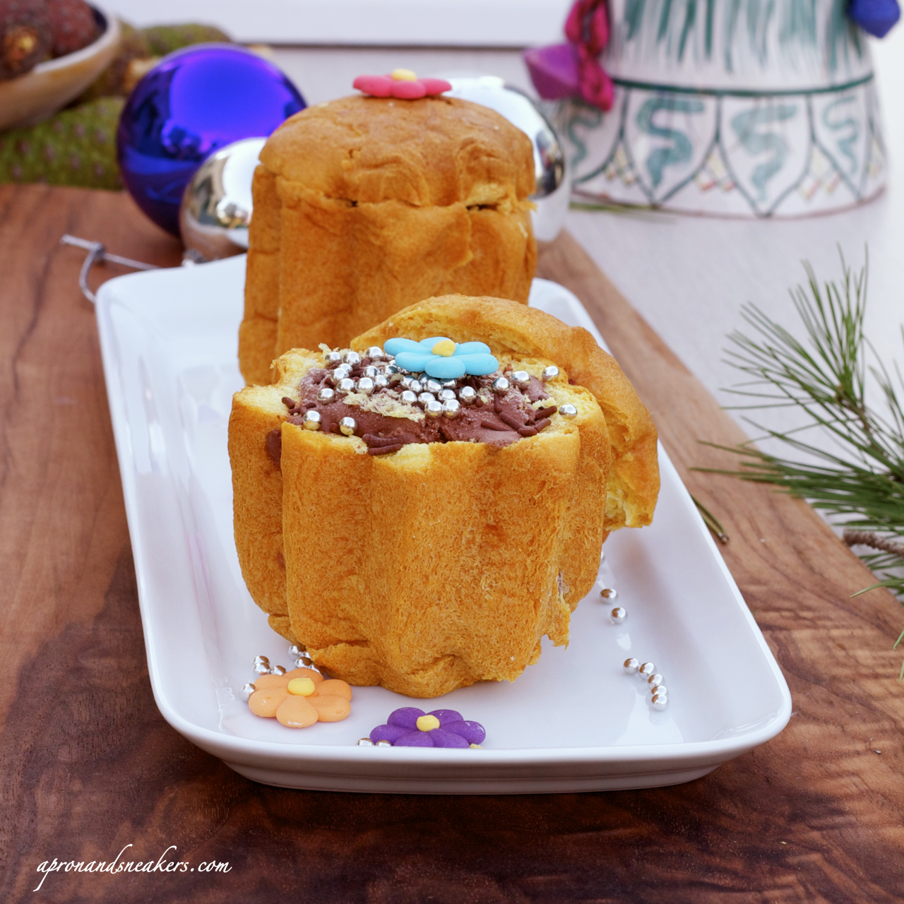 Mini Pandoro con Gelato
