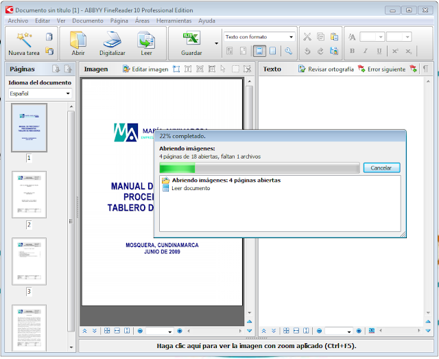 La Comunicacion: ABBYY FineReader 10 Professional Edition