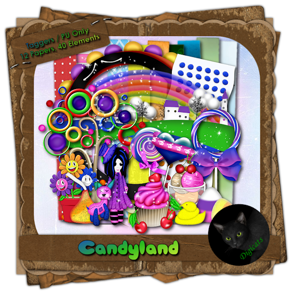 Digicats (and Dogs): IOS Candyland Blog Train