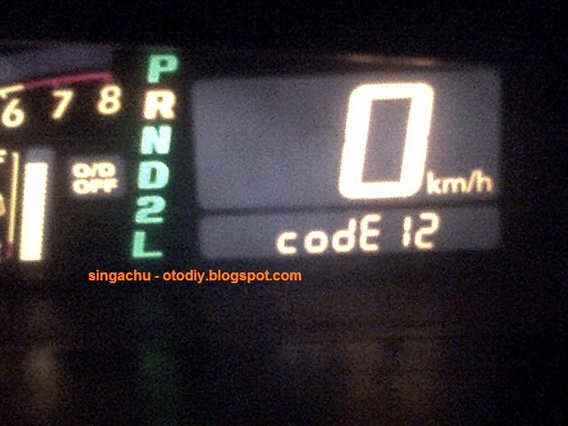 DIY : menampilkan dan menghapus kode error DTC yang tersimpan di TCM Next G