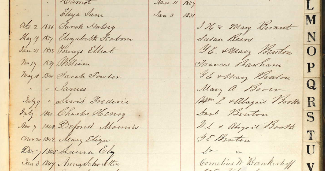 @Three Family Trees: William Lewis Booth and Abigail's children mix up