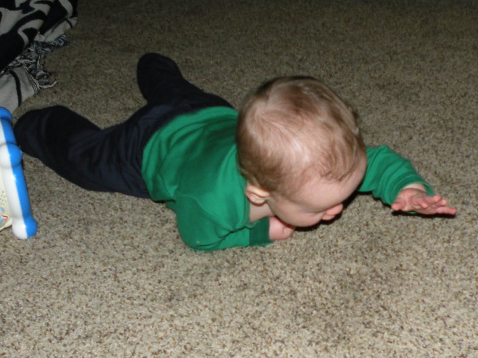 Live, Love, Laugh: who says you have to be in the army to commando crawl?!