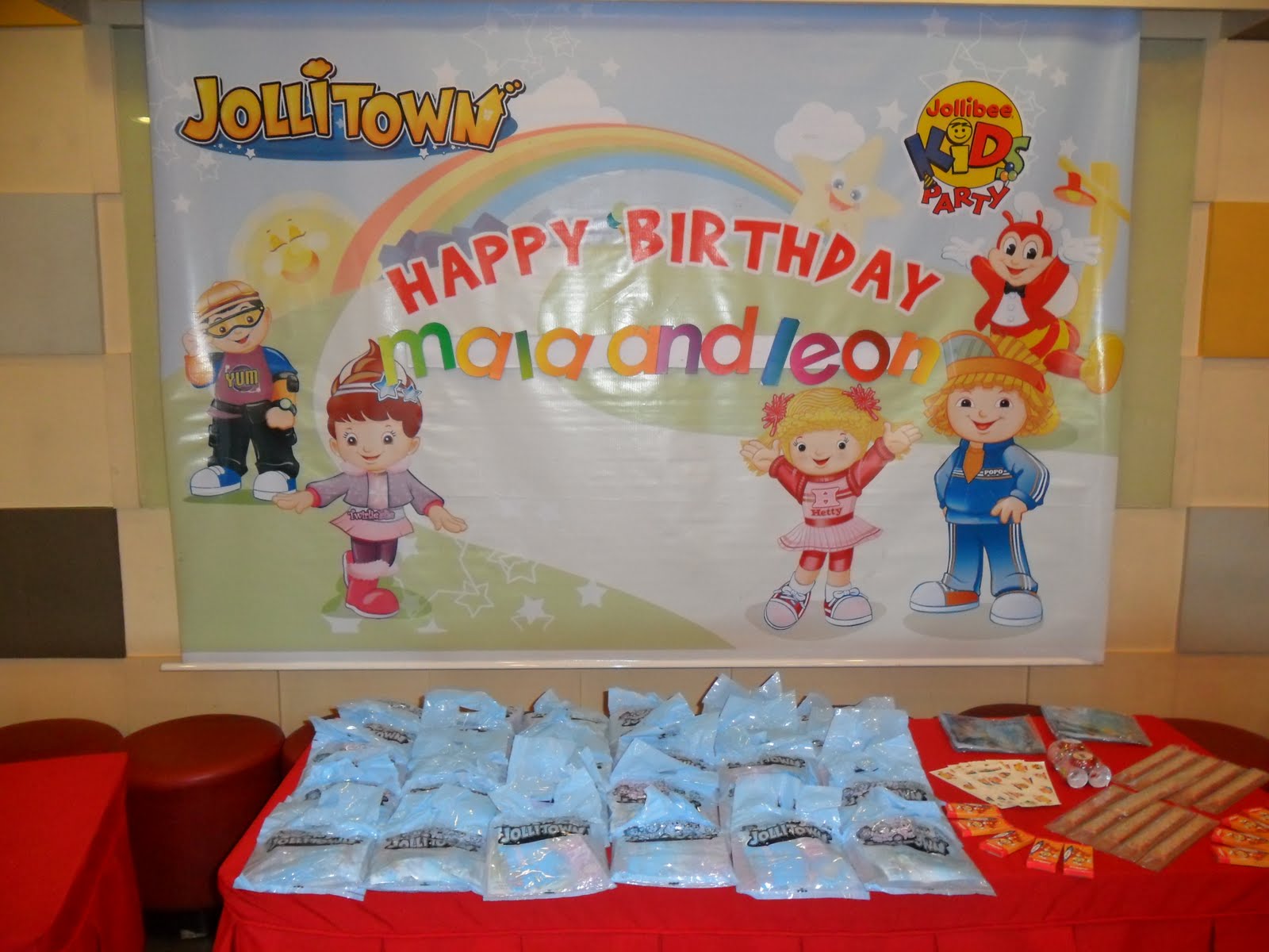 Jollibee 1st Birthday Party Package - 1st Birthday Ideas
