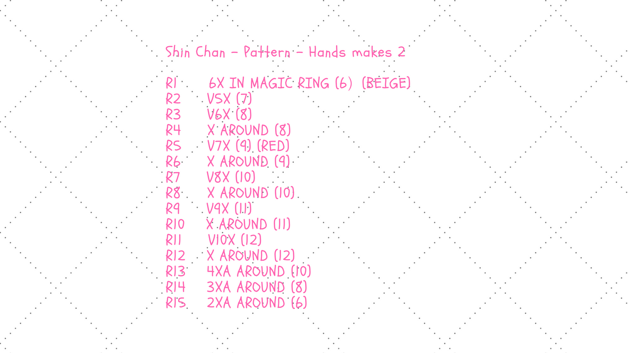 Crochet: Crochet Amigurumi Shin Chan Tutorial & Pattern