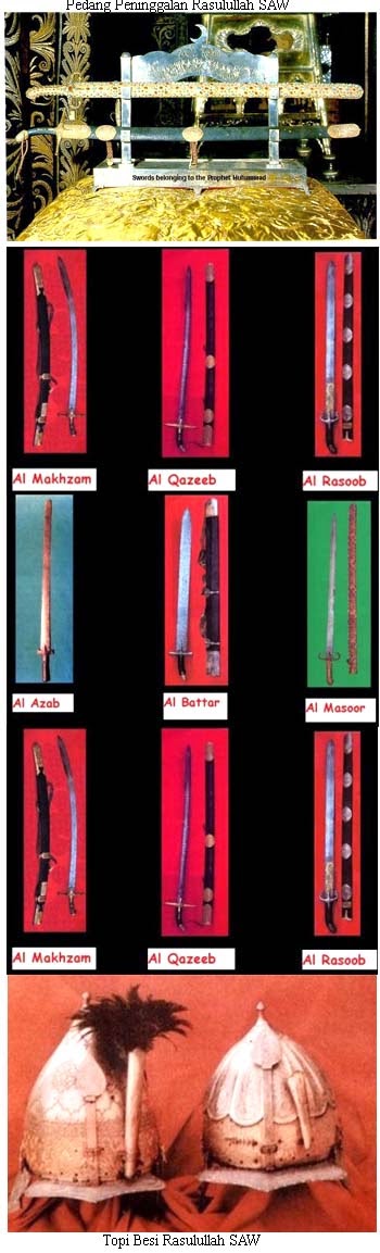 Pedang Rasulullah SAW ~ wastripedia