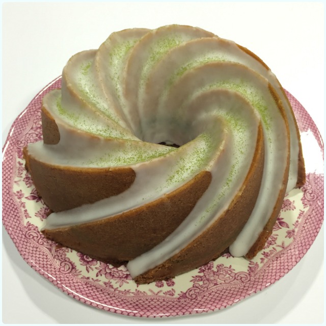 Lemon and Matcha Bundt Cake | Dollybakes