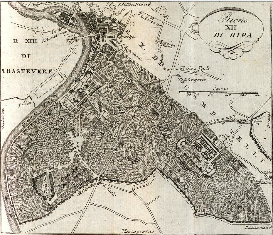 Rerum Romanarum: Rione Ripa