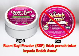 Bedak Ruam Bayi Penawar bagi ruam dan semua jenis penyakit kulit
