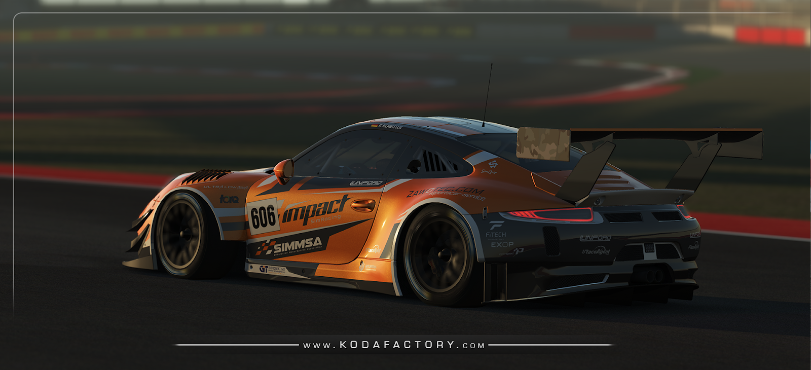 Koda Factory: SIMMSA Porsche 911 GT3 R | rFactor 2