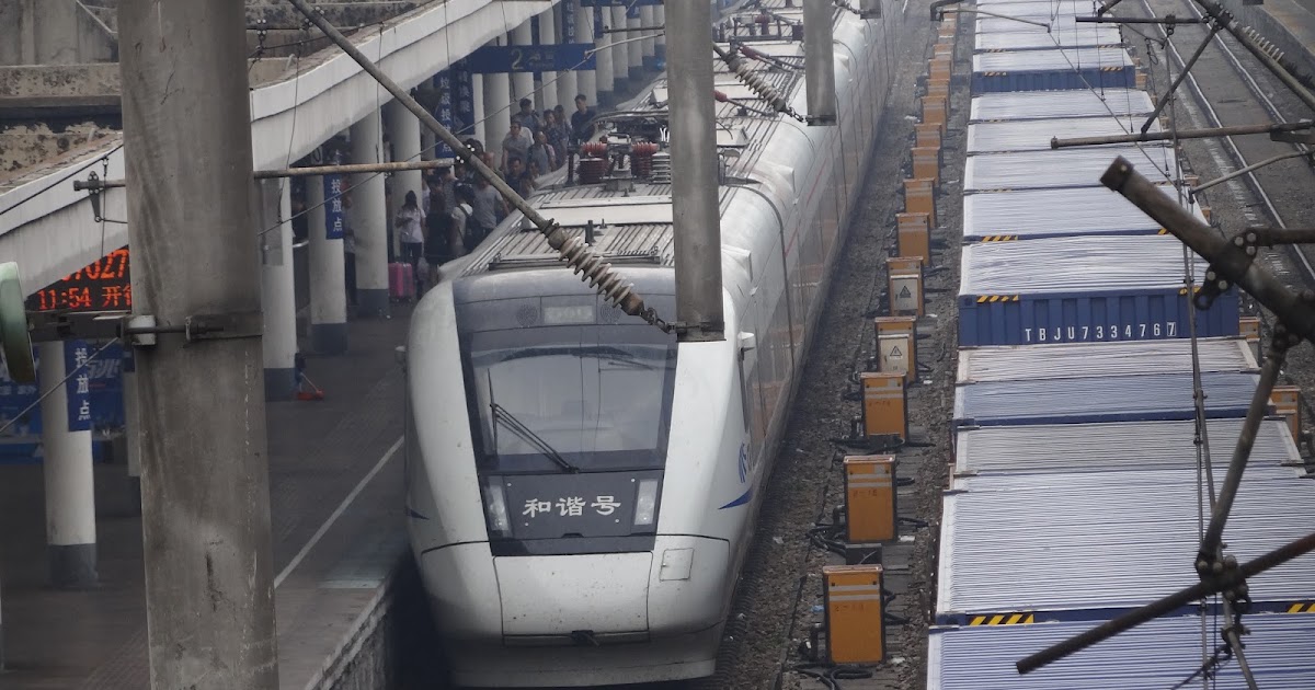 Blair's 鐵道攝影: 中國鐵路和諧號CRH1型電聯車