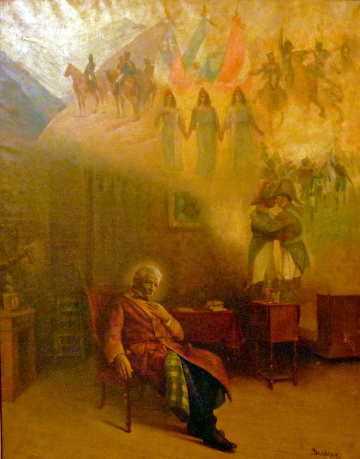 Arnoldo Gualino: BLANQUÉ, PEDRO. Pintor y Dibujante