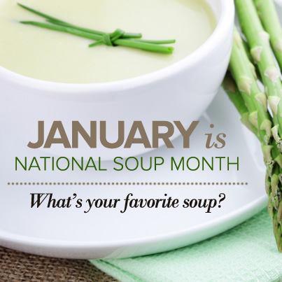 Keeping it Simple (KISBYTO): National Soup Month - 2013