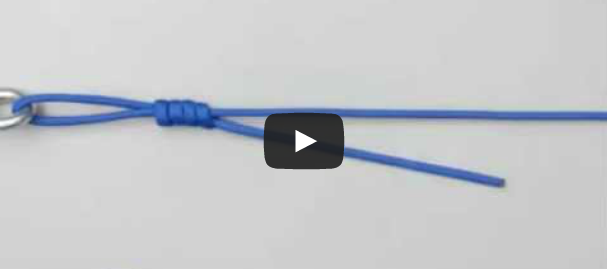How To Fishing: How to Duncan Uni Knot Animated knots