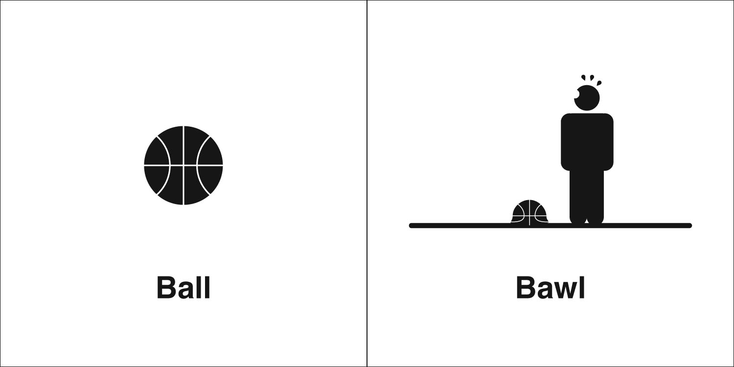 Homophones, Weakly: Ball & Bawl