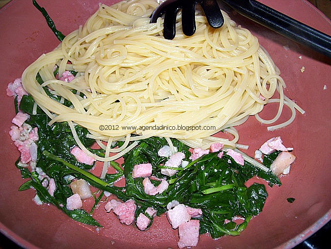 Agenda di Nico: Spaghetti con strigoli, pancetta e Gran Kinara ...