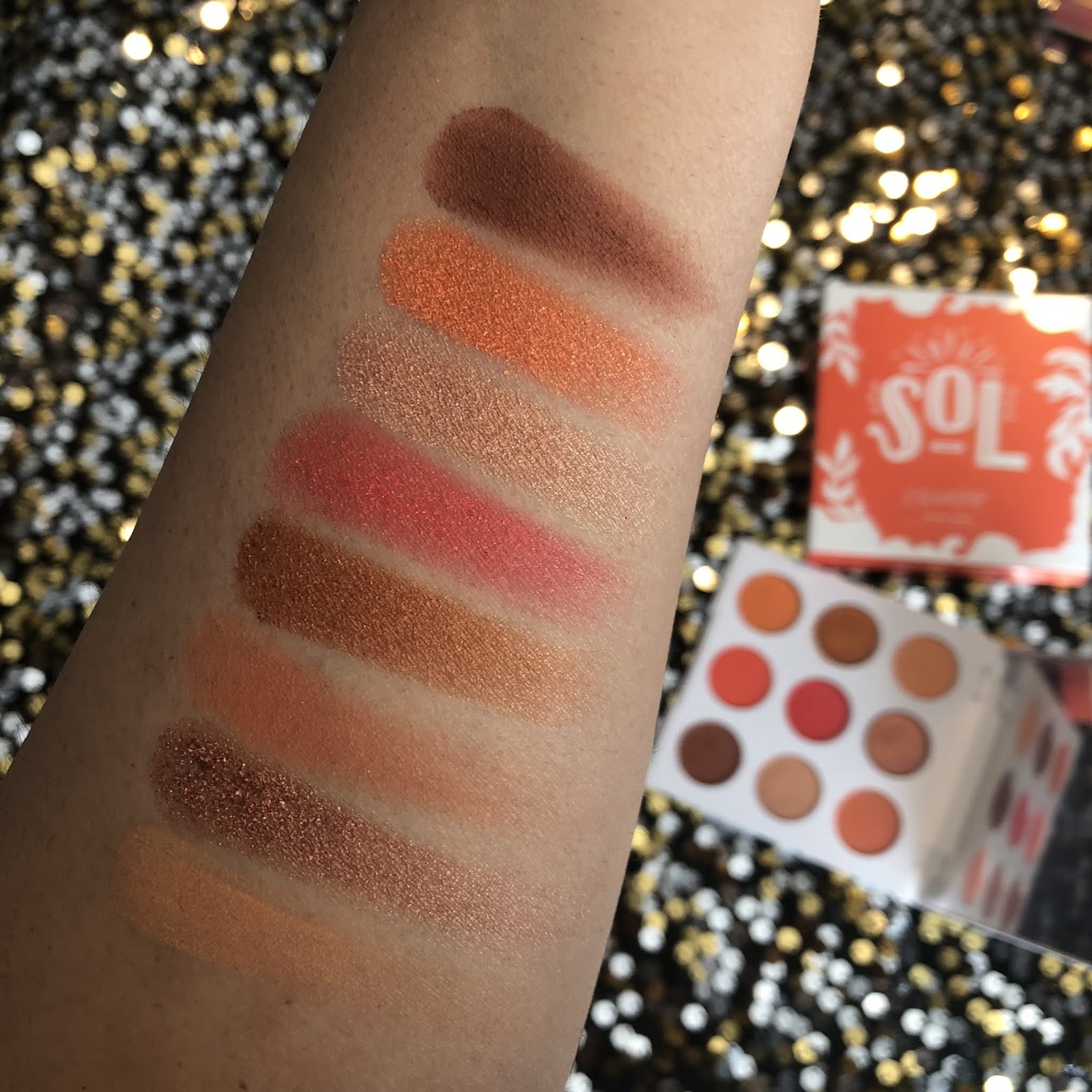 AnniesWorld: Colourpop Sol Palette Review & Swatches