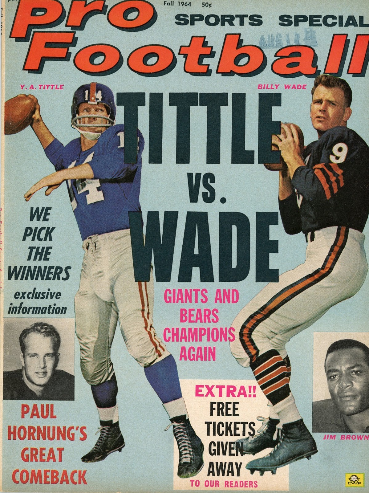 Pro Football Journal: Remembering Y. A. Tittle (1926-2017)