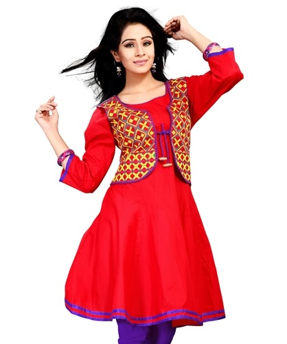 Kurtis Latest Designs 2014-2015 | Koti Style Embroidered Kurtis - New ...
