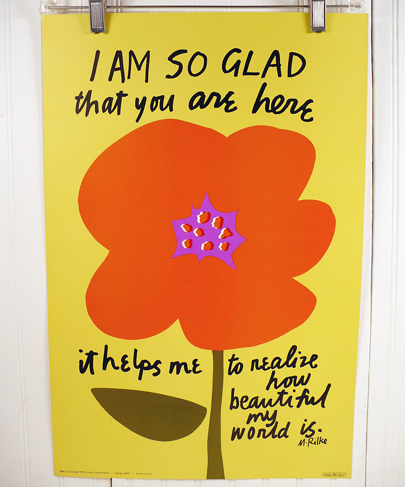 Vintage Goodness 1.0: Vintage 70's posters and more new goodness on Etsy!