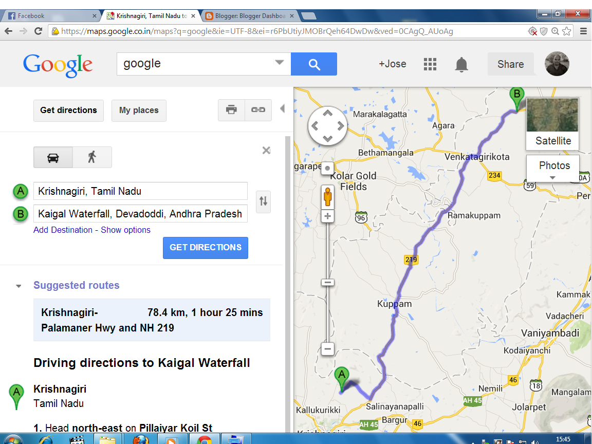 kaigal waterfalls(andhra pradesh)