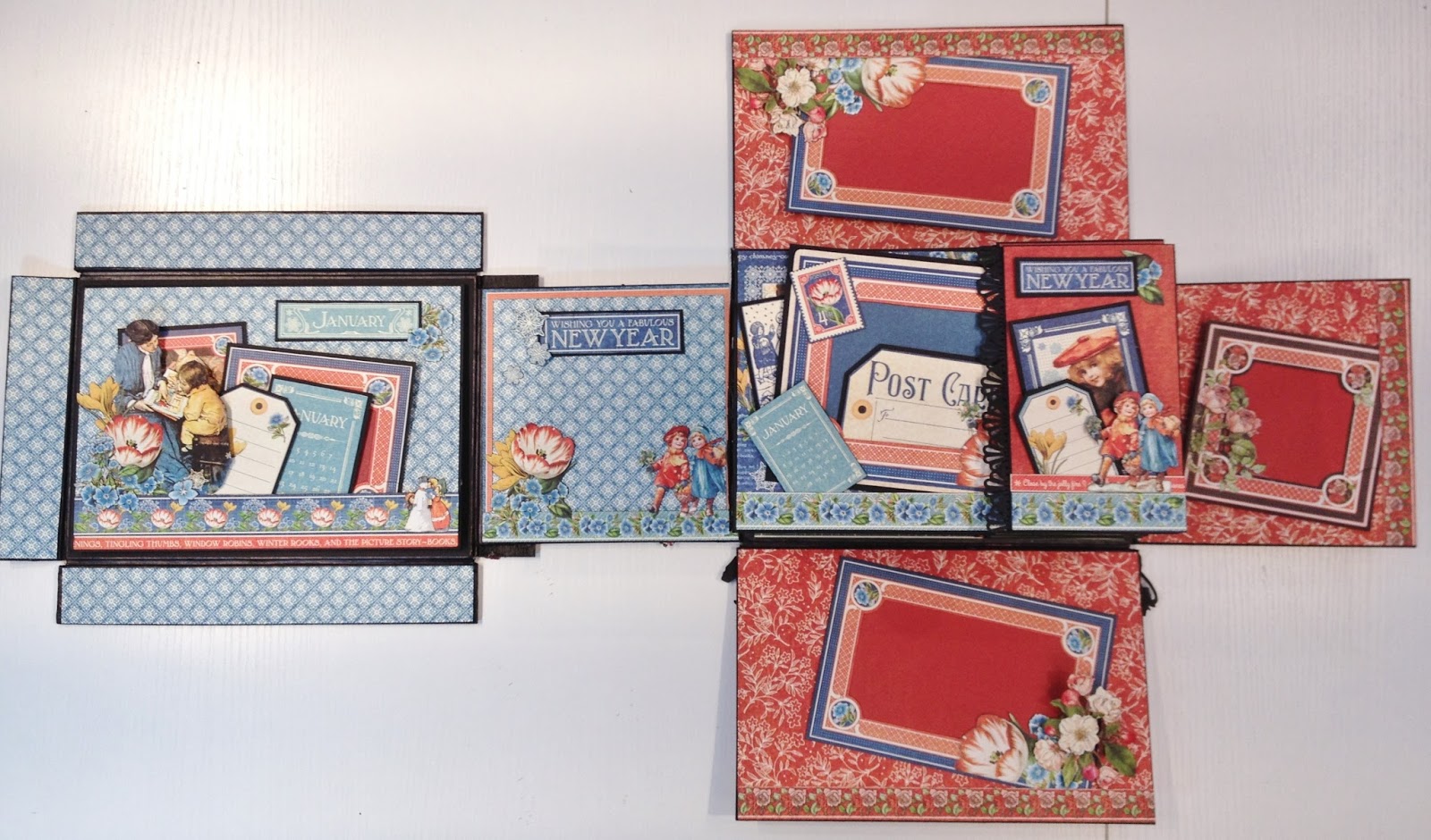 Graphic 45 Children`s Hour House Boxed Mini Album | annes ...
