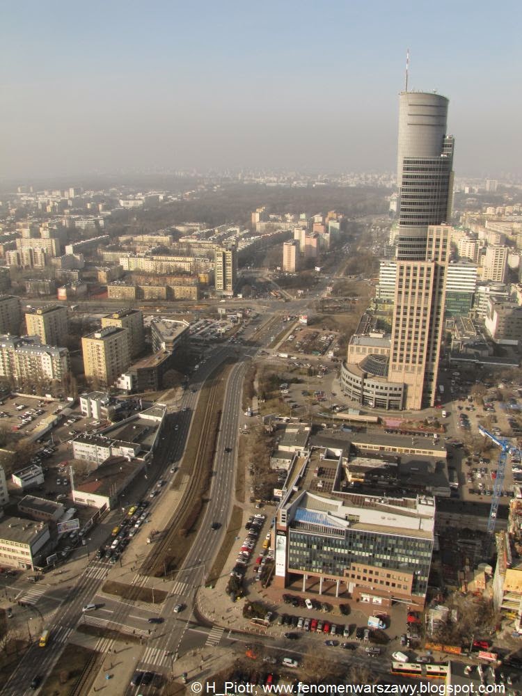 FENOMEN WARSZAWY: Warsaw Spire - widoki z góry, cz. 1