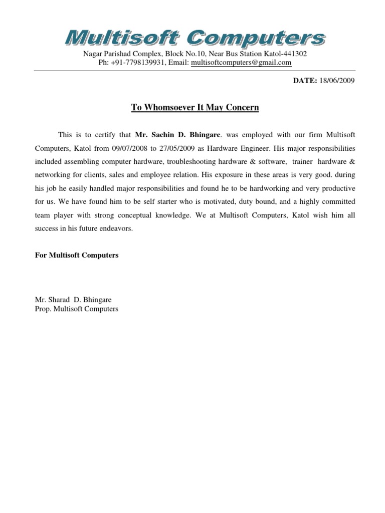 Salary Certificate To Whomsoever It May Concern Scribd India salary-certificate-to-whomsoever-it-may-concern-scribd-india