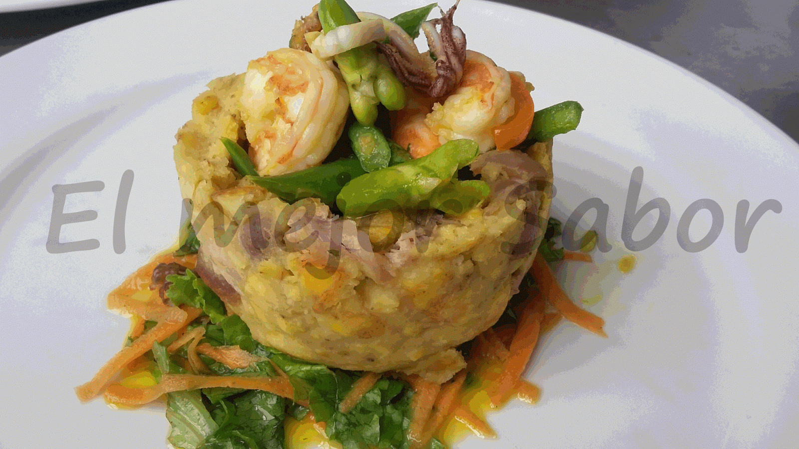 Mofongo de mariscos - EL MEJOR SABOR, un blog de recetas peruanas
