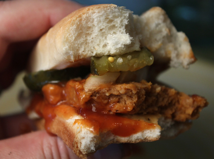The 99 Cent Chef: Homemade McDonalds McRib Sandwich