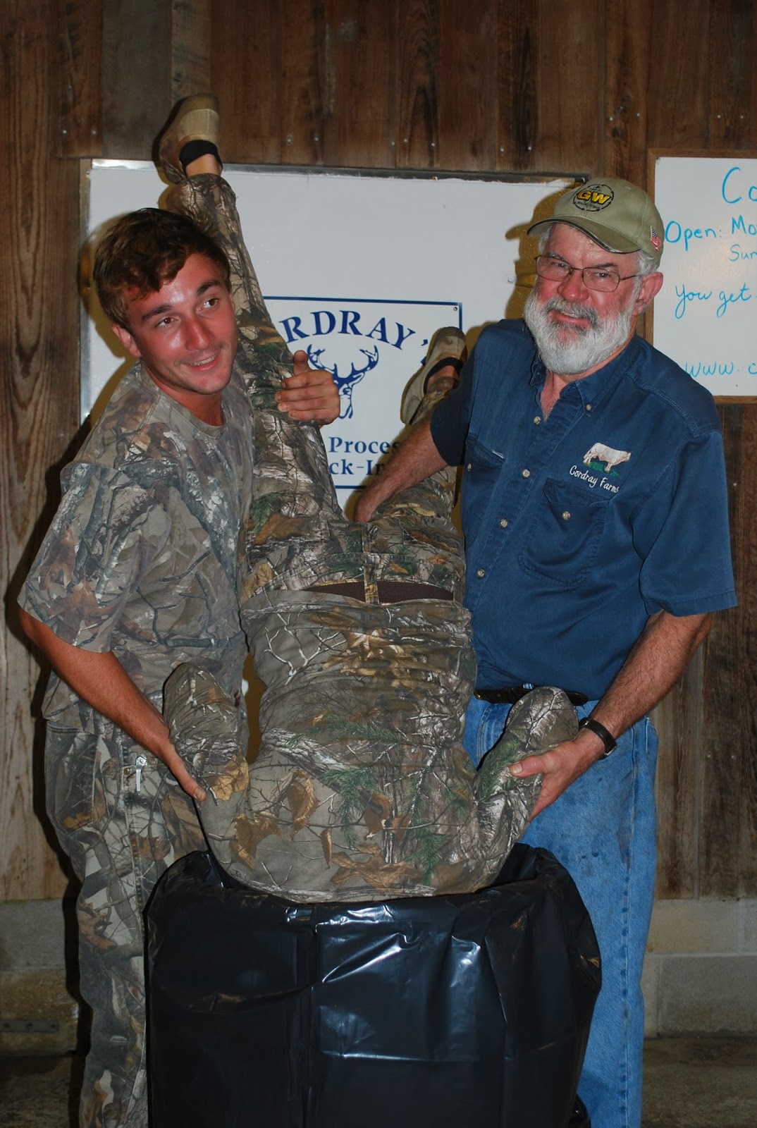 Cordray's: Sable Jones got her first deer and got dunked with the help ...