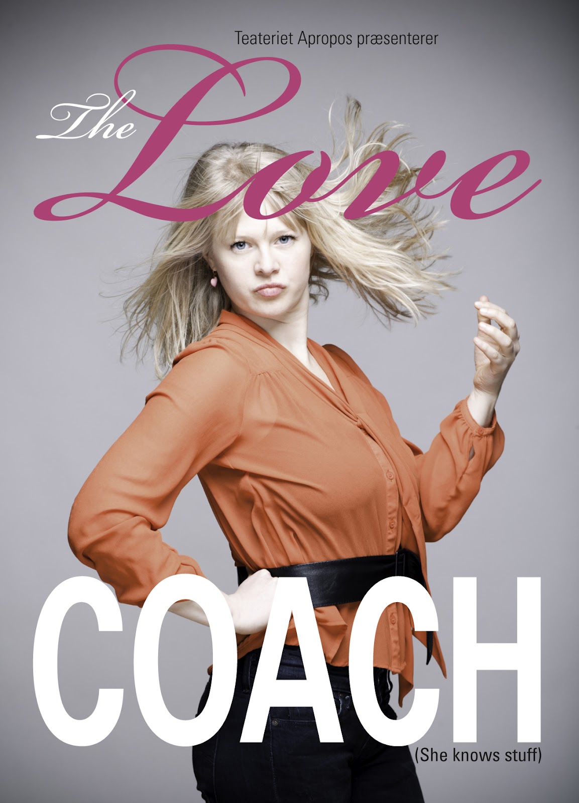 CaféTeatret: The Love Coach (she knows stuff)