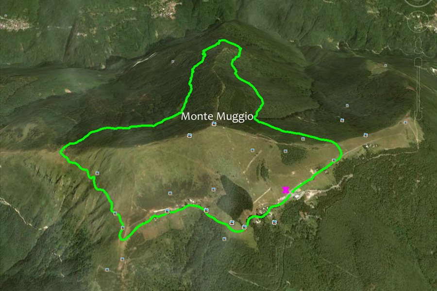 Hiking the Anello Monte Muggio: the colors of fall
