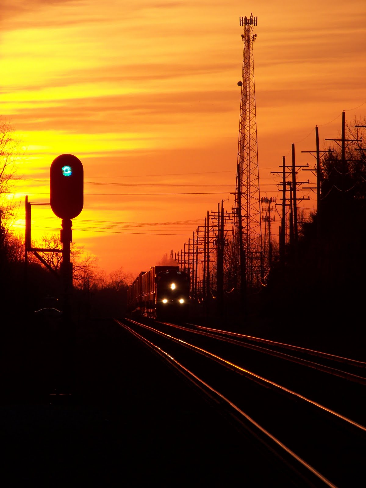 Ryan Latimer's Photography: The Sunset Train