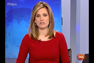 vuesalatele: 2012 01 11 @06H45 - ANA ROLDAN, TVE 24H, TELEDIARIO MATINAL