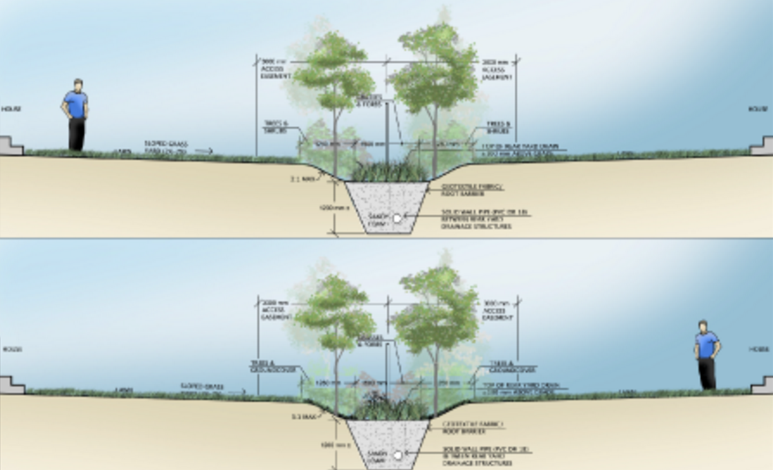 dandelions and concrete: bioswales for subdivisions (Ottawa)