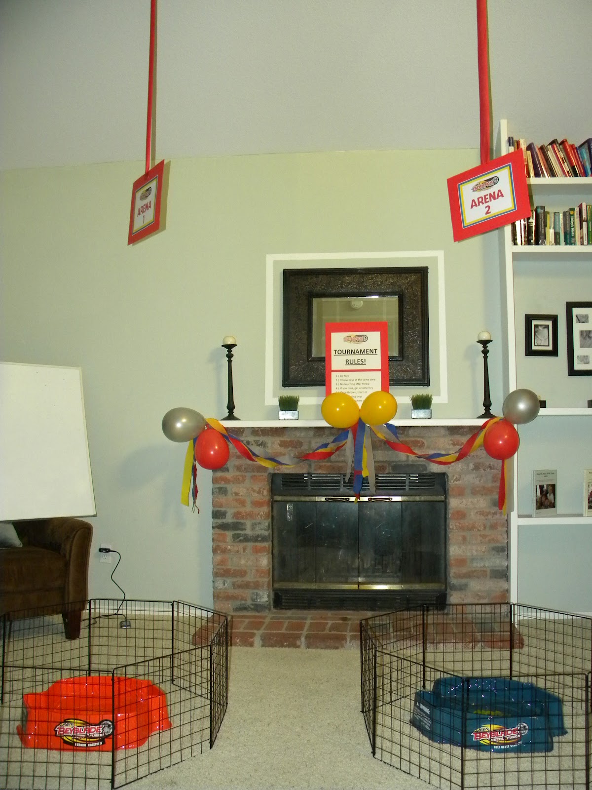 Just A Frugal Mom: Beyblade Birthday Party