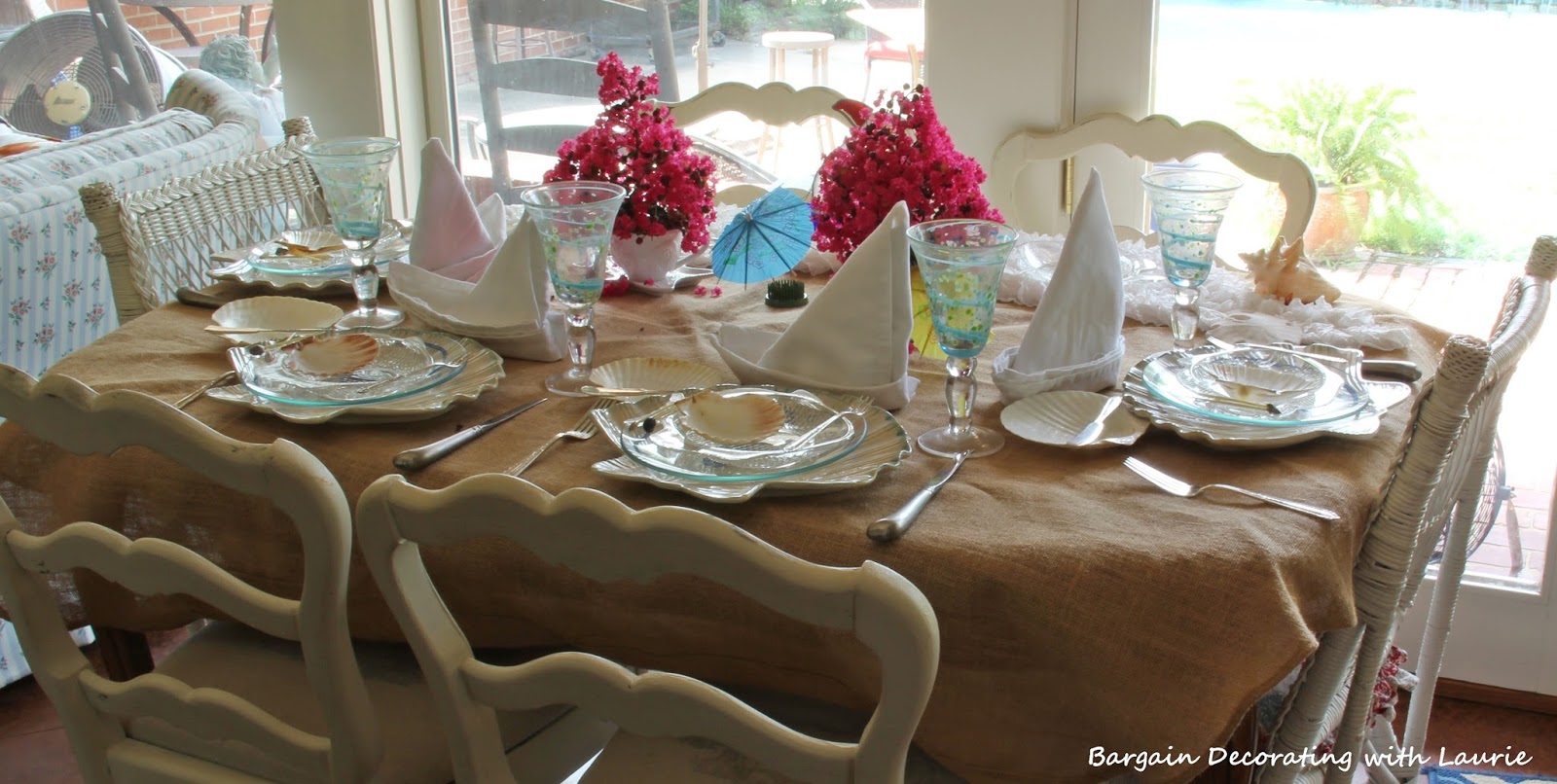 BARGAIN DECORATING WITH LAURIE: TEEN BIRTHDAY DINNER