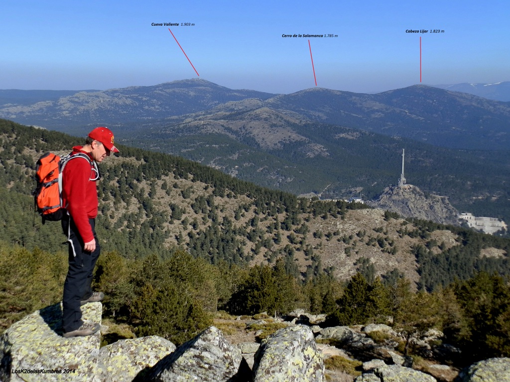 Monte Abantos desde San Lorenzo del Escorial