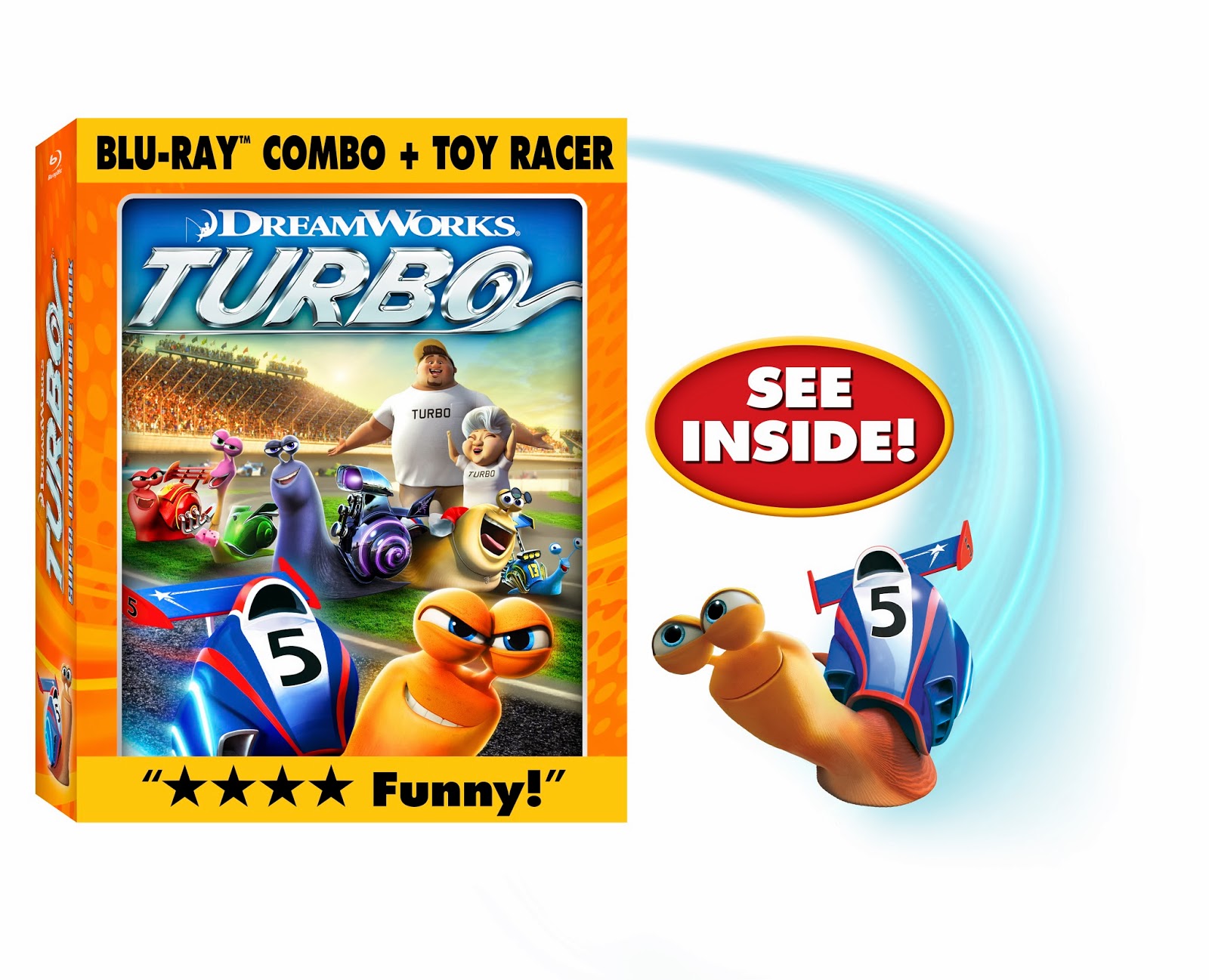Dreamworks Turbo Toys 3d
