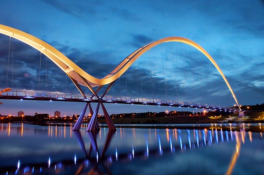 Las Fotos Mas Alucinantes: Stockton Infinity Bridge