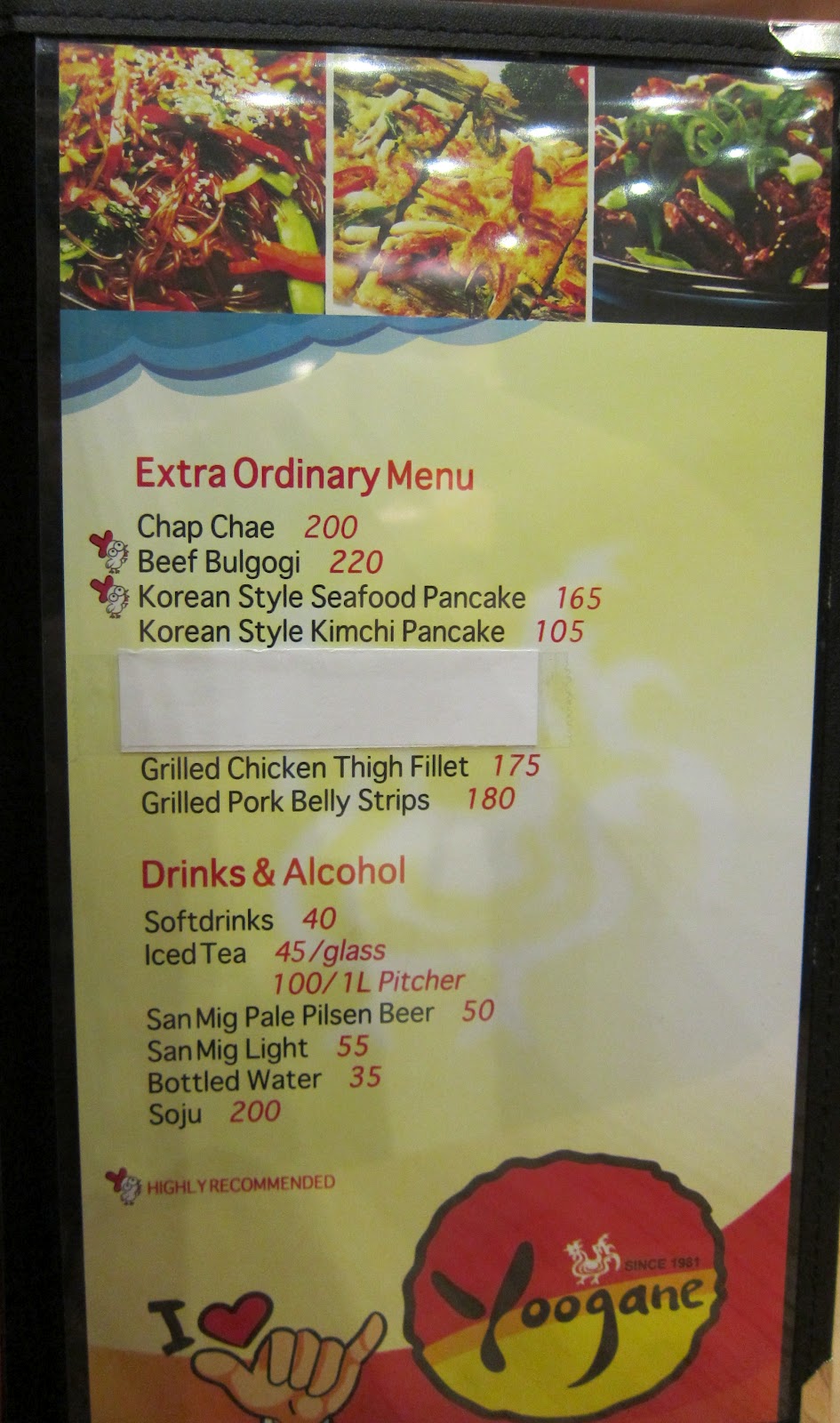 Life’s Wonderful Adventure: Korean dining at Yoogane IL Terrazzo