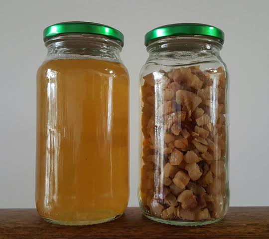 Flavour and Savour - The Food Lovers' blog: Recipe "Making Lard oil and ...