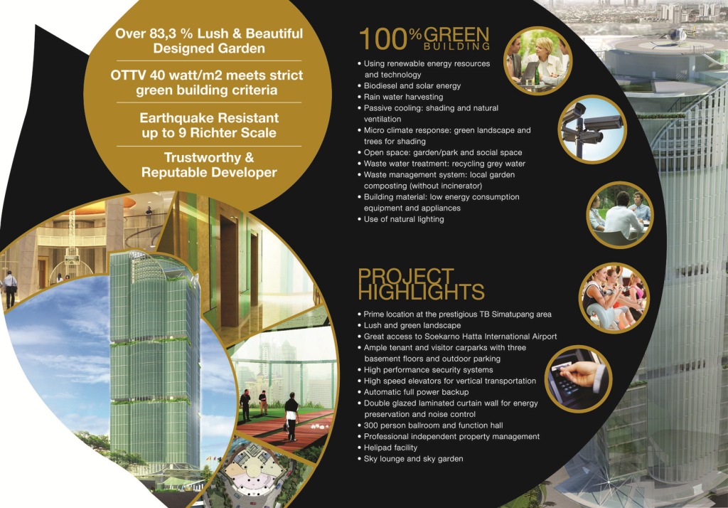 SIMATUPANG GREEN MANSION: Premium Office Tower