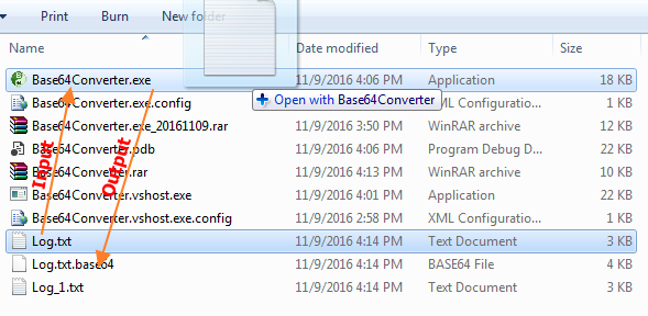 [Base64Converter] Convert between file to Base64 file