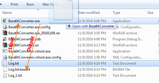 [Base64Converter] Convert between file to Base64 file