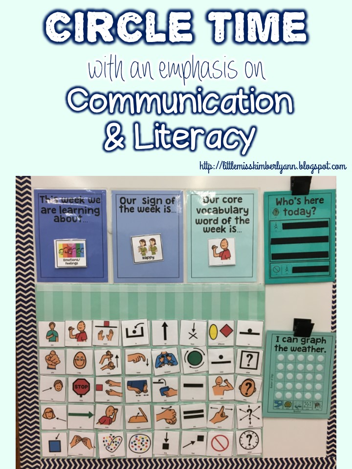 Little Miss Kim's Class: Circle Time in Special Education: Focusing on ...