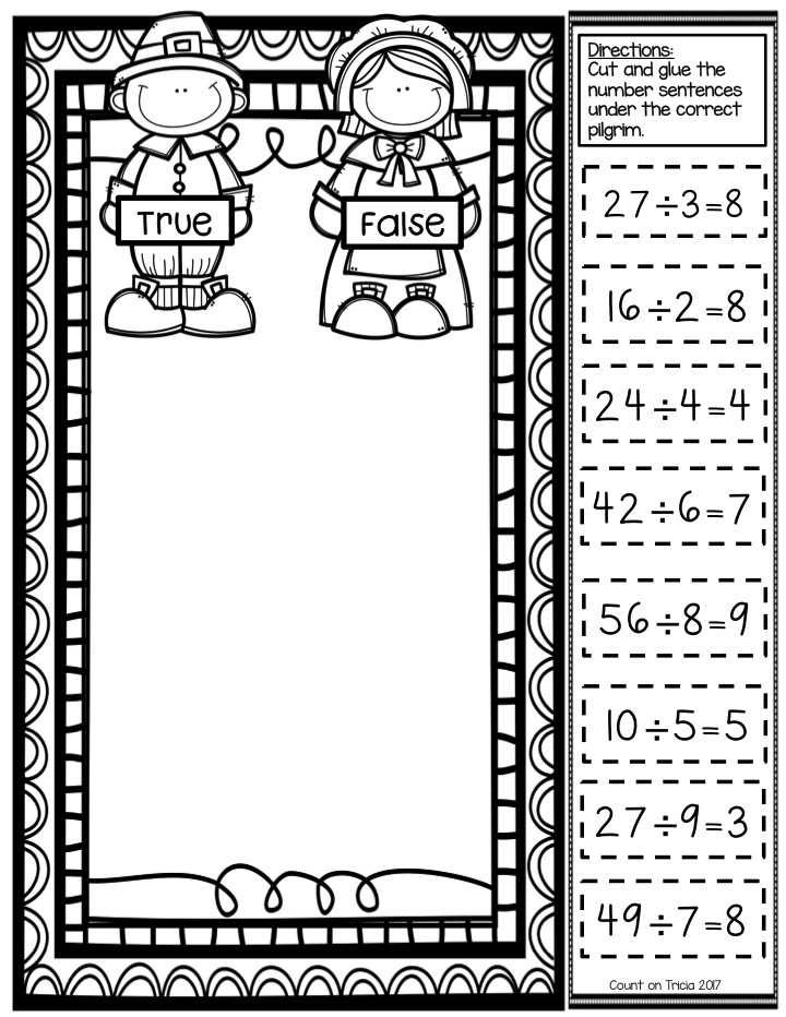 Ideas to Spark your Thanksgiving Math for the Elementary Classroom with ...