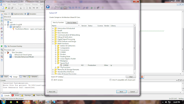 Vlsi Verilog Verilog Code Square Root Of A Number Using Ip Core