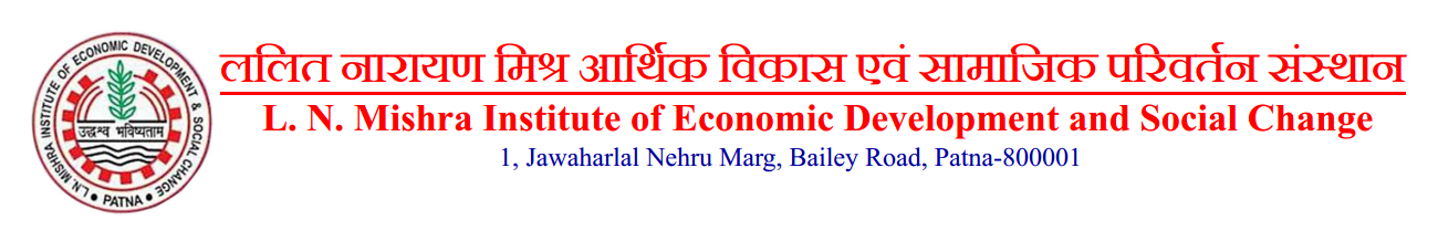 L. N. Mishra Institute of Economic Development & Social Change, Patna ...